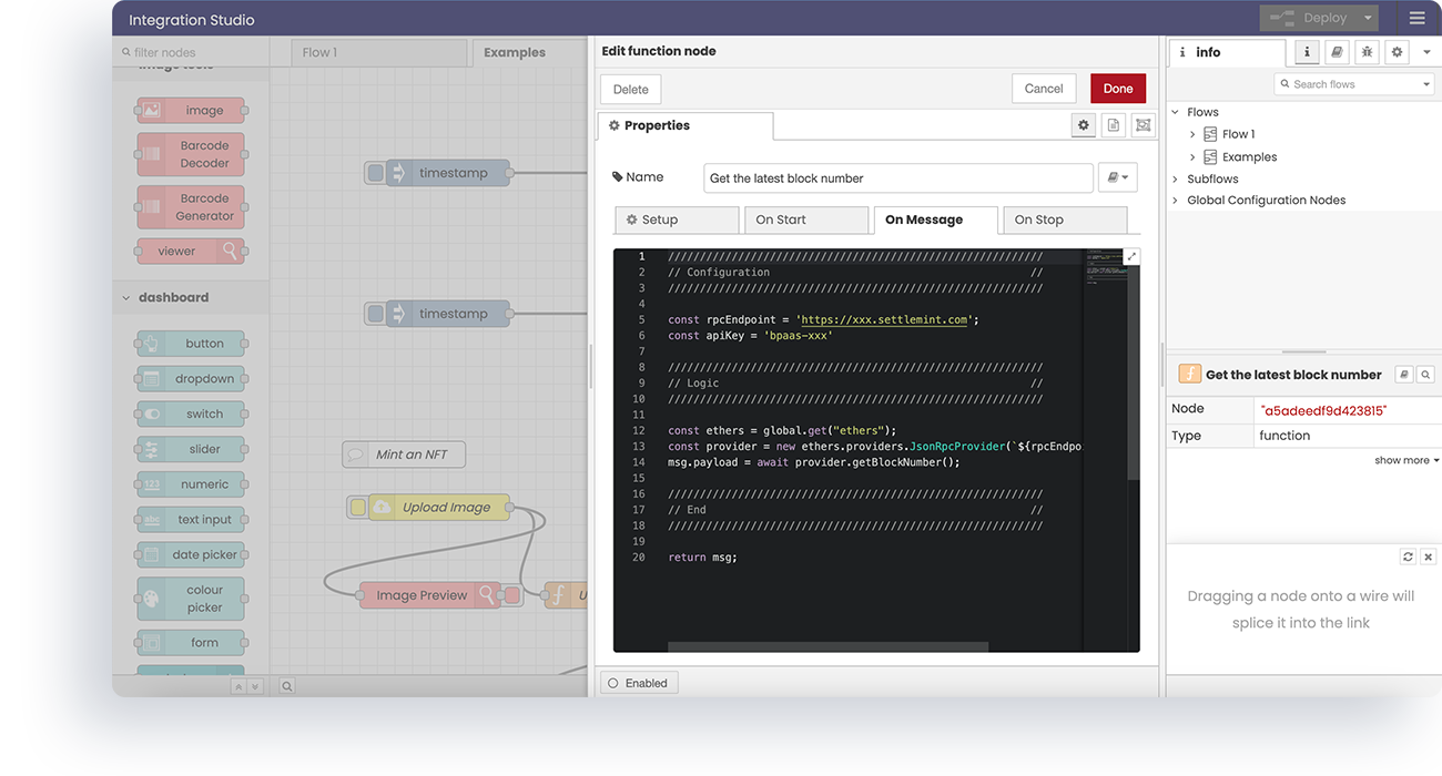 Integration Studio | SettleMint